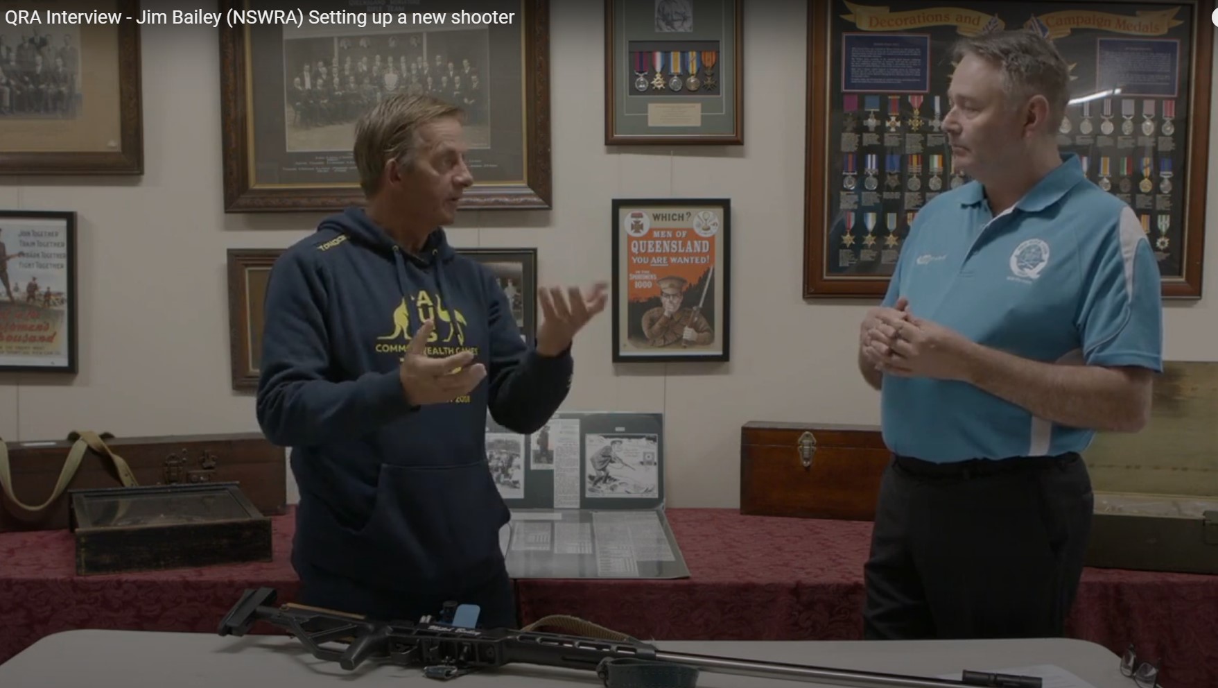 LET'S TALK - Jim & Mitchell Bailey discuss setting up a new shooter - QRA